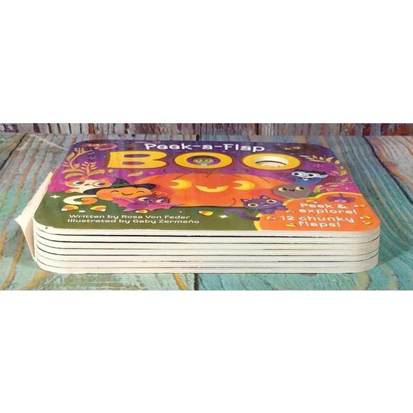 Other | Peekaflap Boo Interactive Baby Board Book | Poshmark